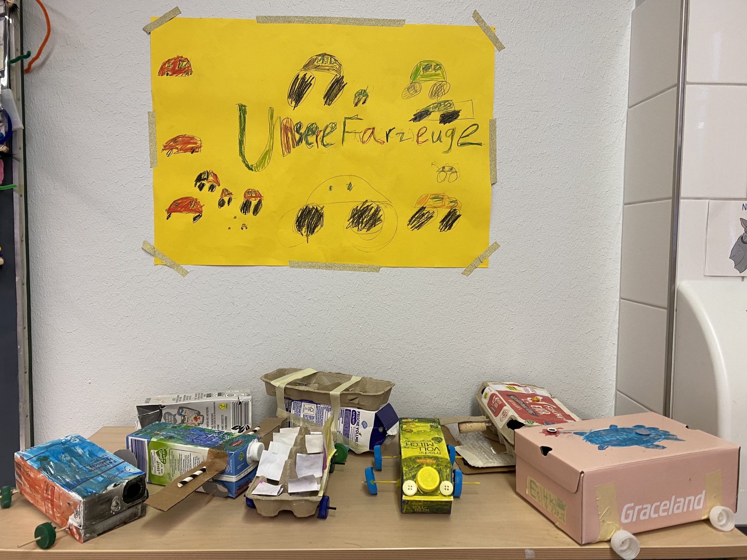 Fahrzeuge bauen - Schule an der Waldlehne